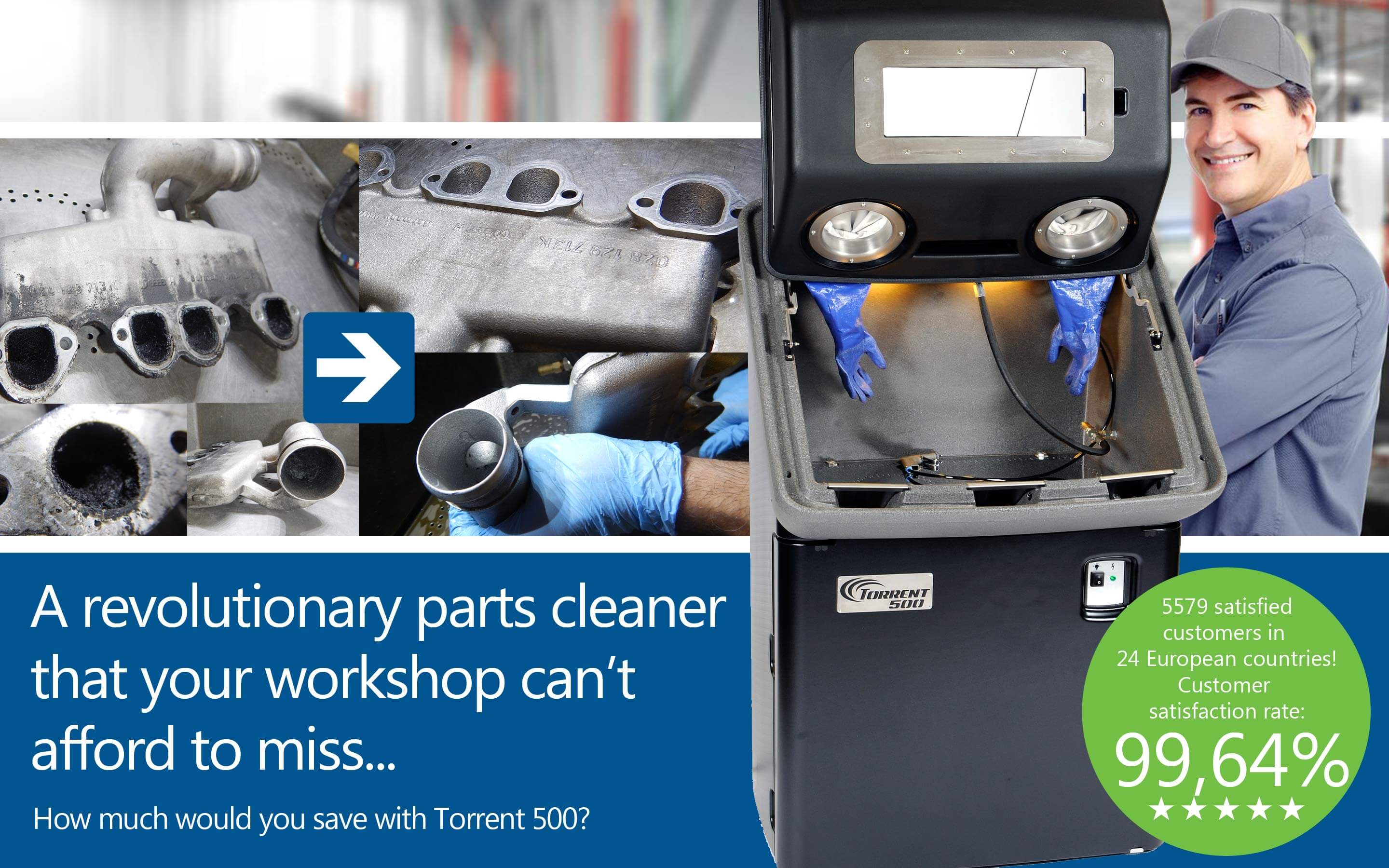 Clean parts without the investment - NCH Partscleaning